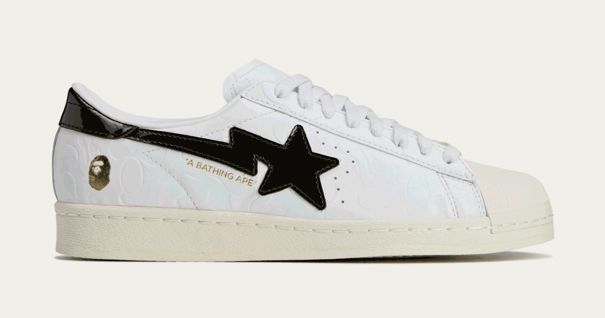 Two New Bape x Adidas Superstars Arrive on April 5th | House of Heat°