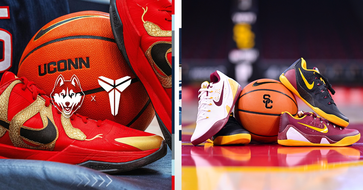 Nike Basketball Honors Kobe Bryant at USC vs UConn Game | House of Heat°