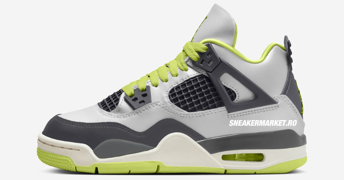 Air Jordan 4 GS “Light Lemon Twist” Release June 1st | House of Heat°