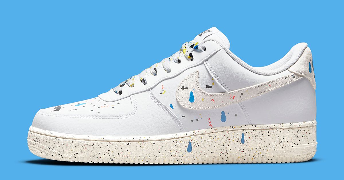 Nike Air Force 1 Low “Paint Splatter” Now Drops June 4th | House of Heat°