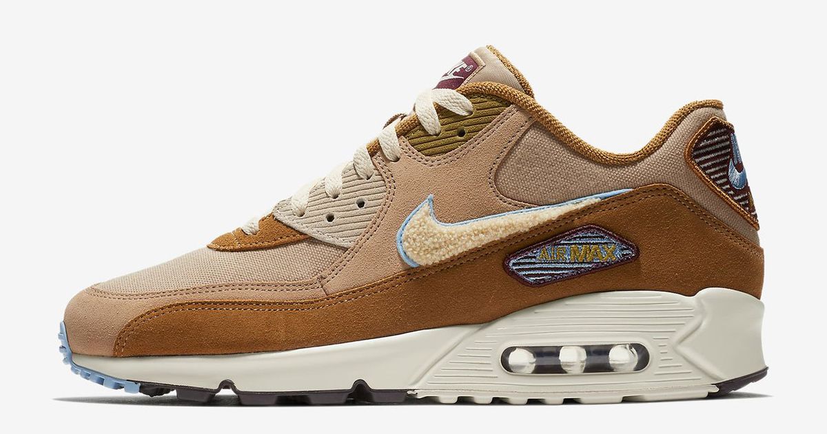 These AM90s are enriched with chenille Swooshes | House of Heat°