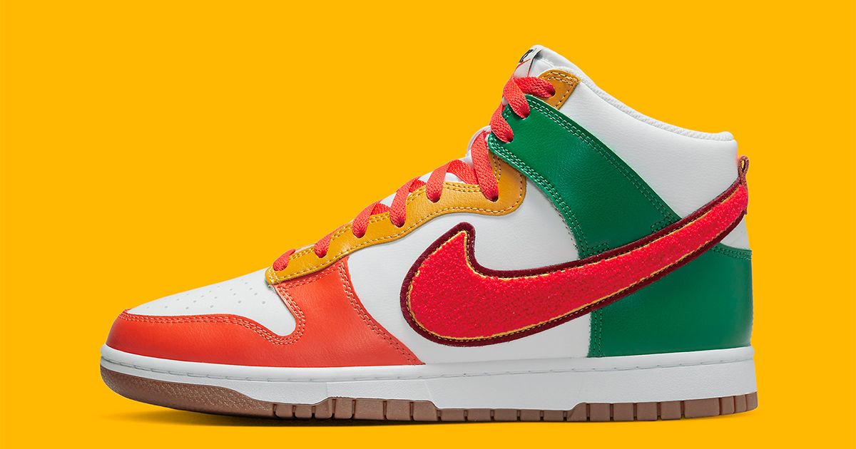 The Nike Dunk High “Chenille Swoosh” Drops August 31st | House of Heat°