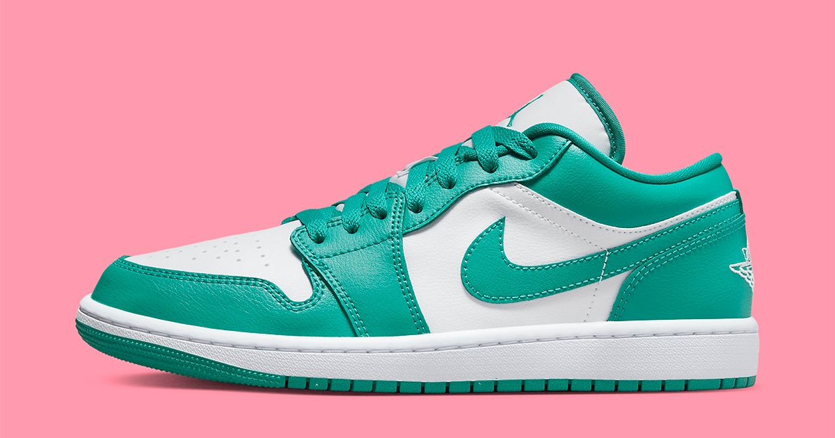Official Images // Air Jordan 1 Low “Turquoise” | House of Heat°