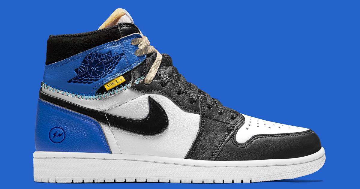 Union x Fragment x Air Jordan 1 High OG "Sport Royal" Expected February ...