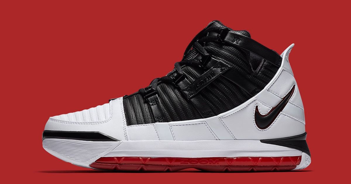 Official Looks at April’s Retro of the OG LeBron 3 “Home” | House of Heat°