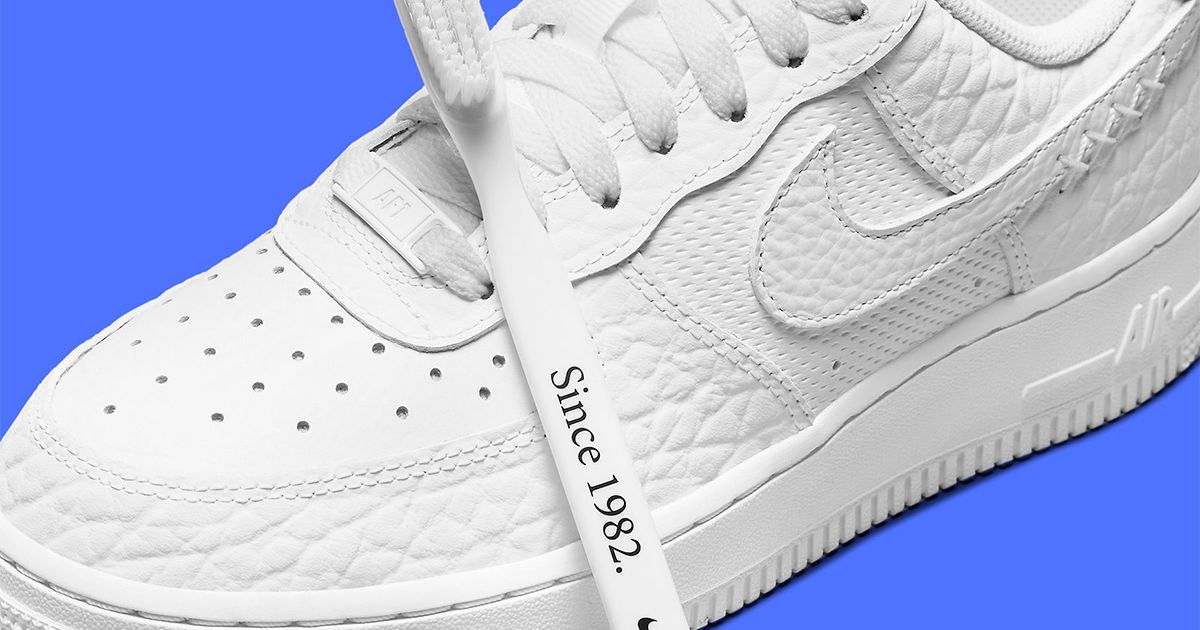 White Snakeskin Surfaces on the Air Force 1 “Color of the Month ...