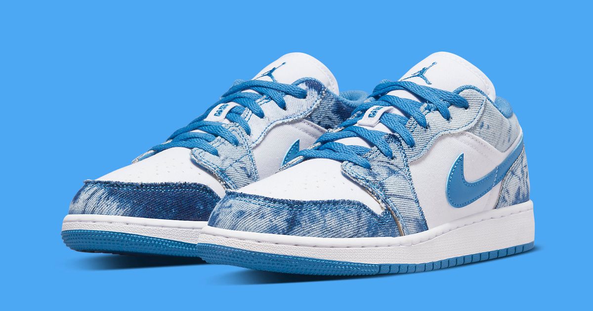 Air Jordan 1 Low “Washed Denim” Drops April 22 | House of Heat°