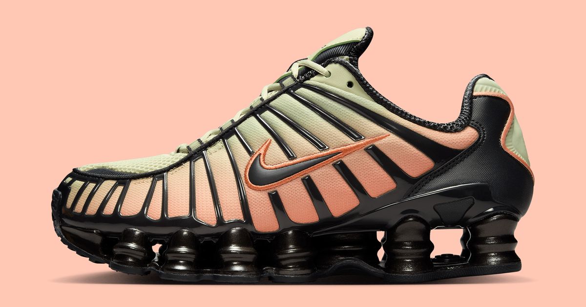 An "Orange Frost" Gradient Animates the Nike Shox TL | House of Heat°