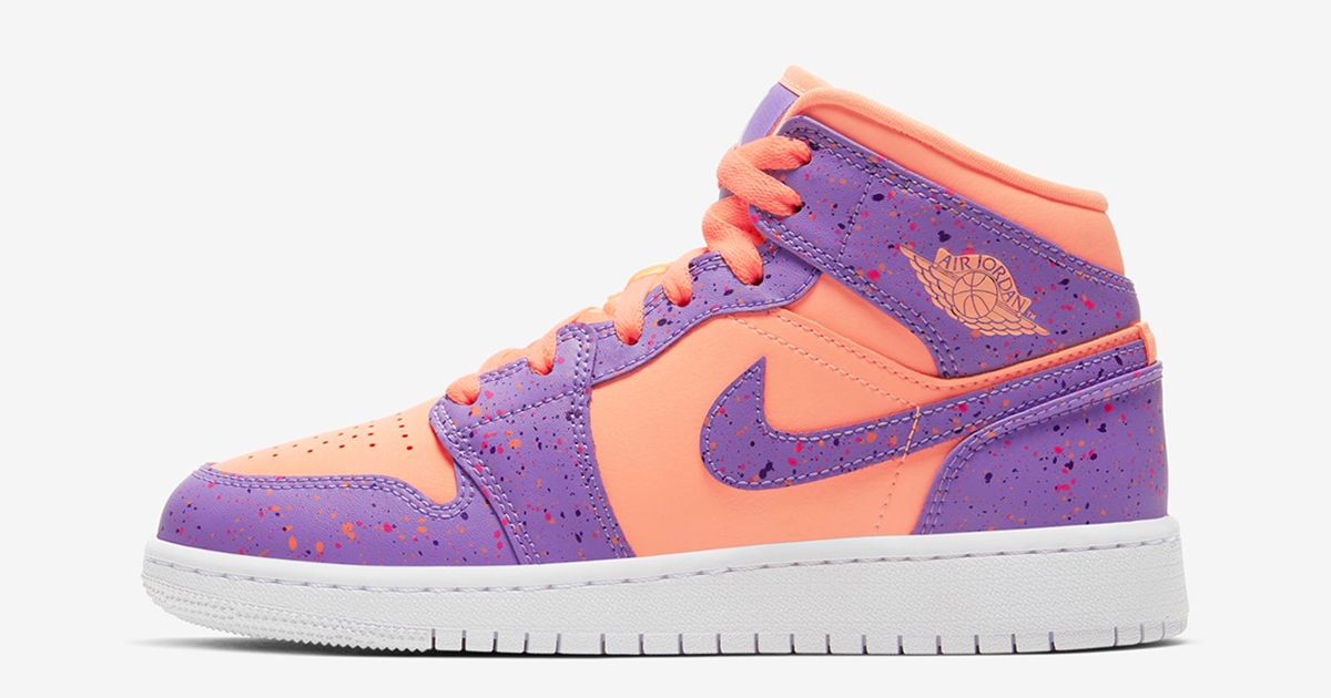 Available Now // “Easter” Air Jordan 1 Mid GS | House of Heat°