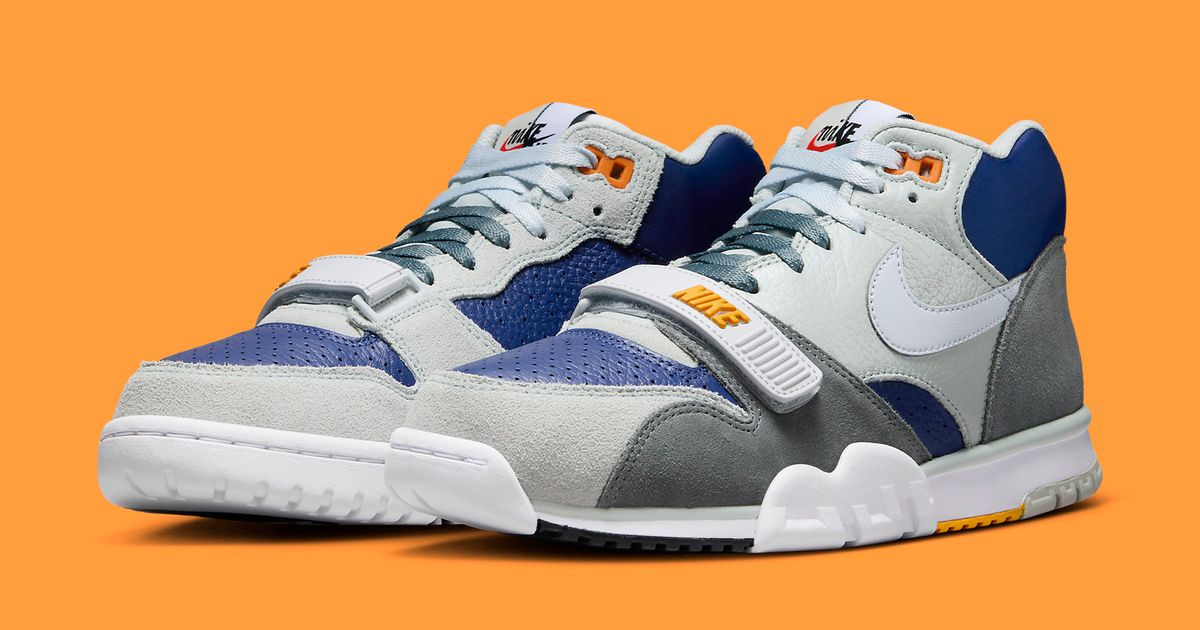 The Nike Air Trainer 1 “Split” Surfaces in Grey and Navy | House of Heat°