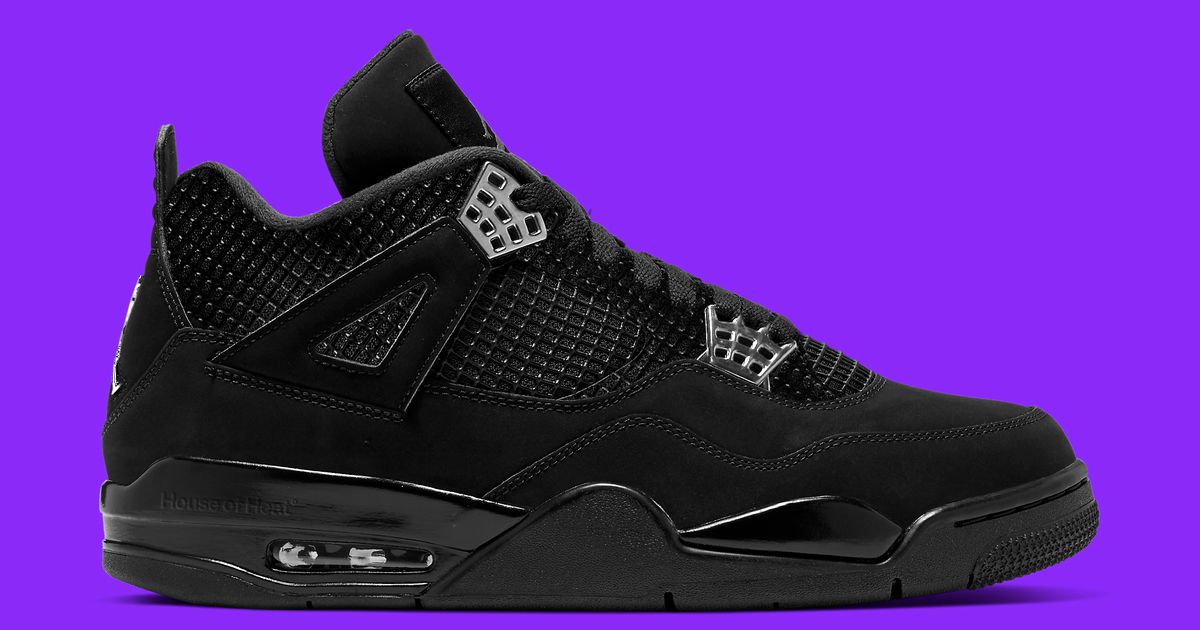 The Air Jordan 4 "NET" to Arrive in Alternate Black Colorway in 2025 ...