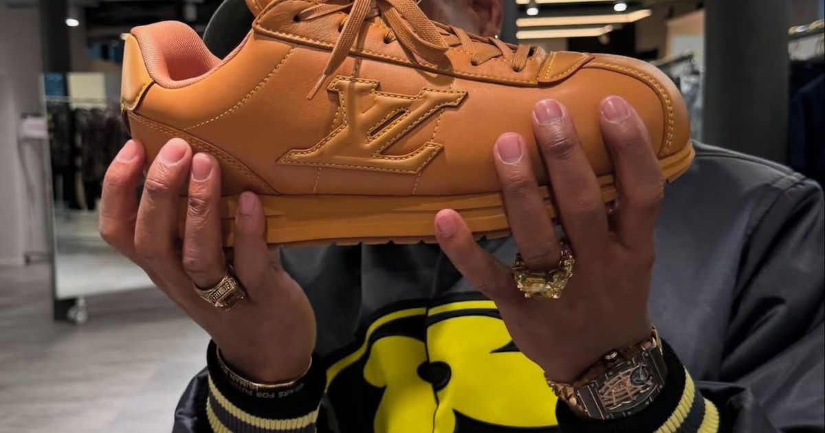 Pharrell's Louis Vuitton Butter Soft Blends Running and Skate Heritage ...