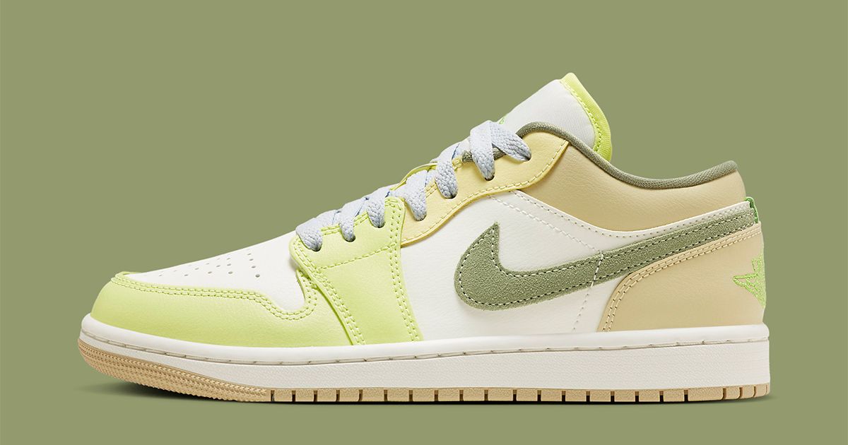 The Air Jordan 1 Low Appears in Graduating Green Hues | House of Heat°