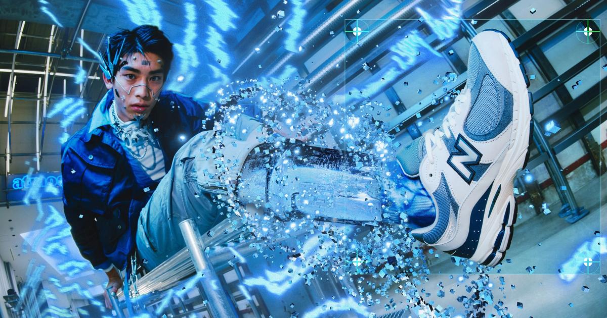 atmos Unveils Futuristic New Balance 2002R "Cybernetics Blue ...