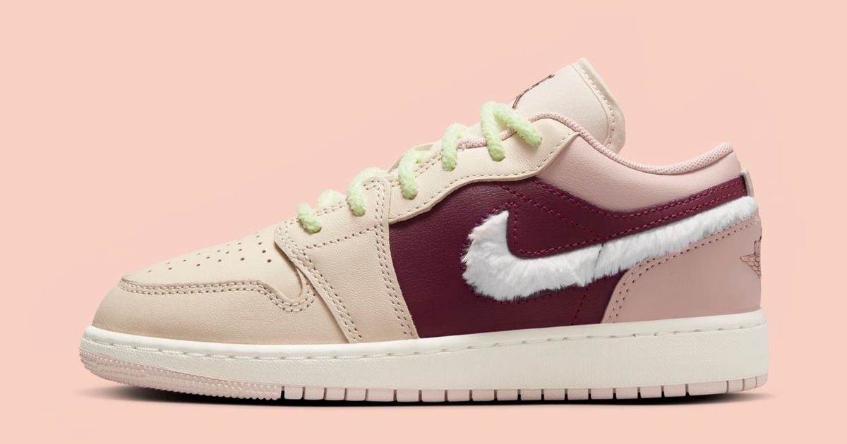 Available Now // 'Fur Swoosh' to the Air Jordan 1 Low | House of Heat°