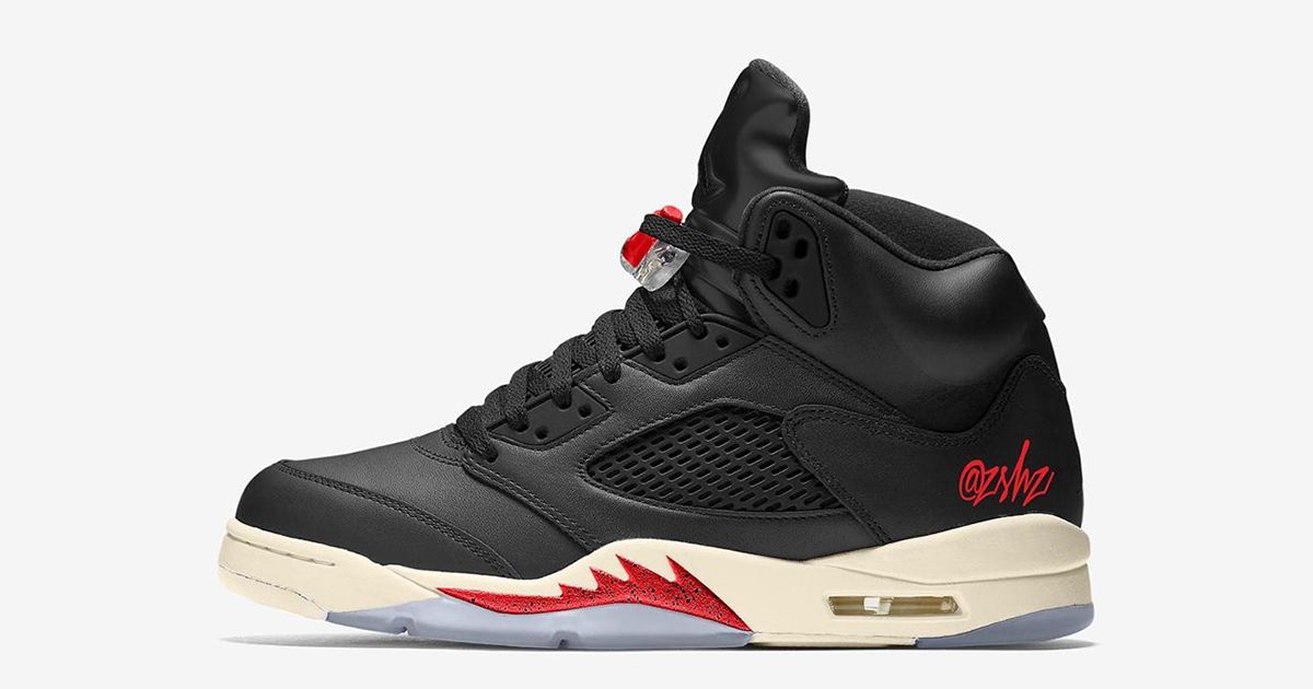 “Black Muslin” Air Jordan 5 to Arrive for Silhouette’s 30th Birthday ...