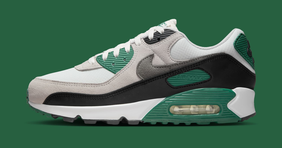 "Evergreen Aura" Joins the Nike Air Max 90's 30th Anniversary Roster ...