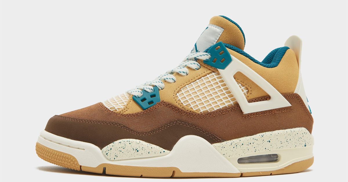 Tan and Teal Take Over the Air Jordan 4 "Cacao Wow" | House of Heat°