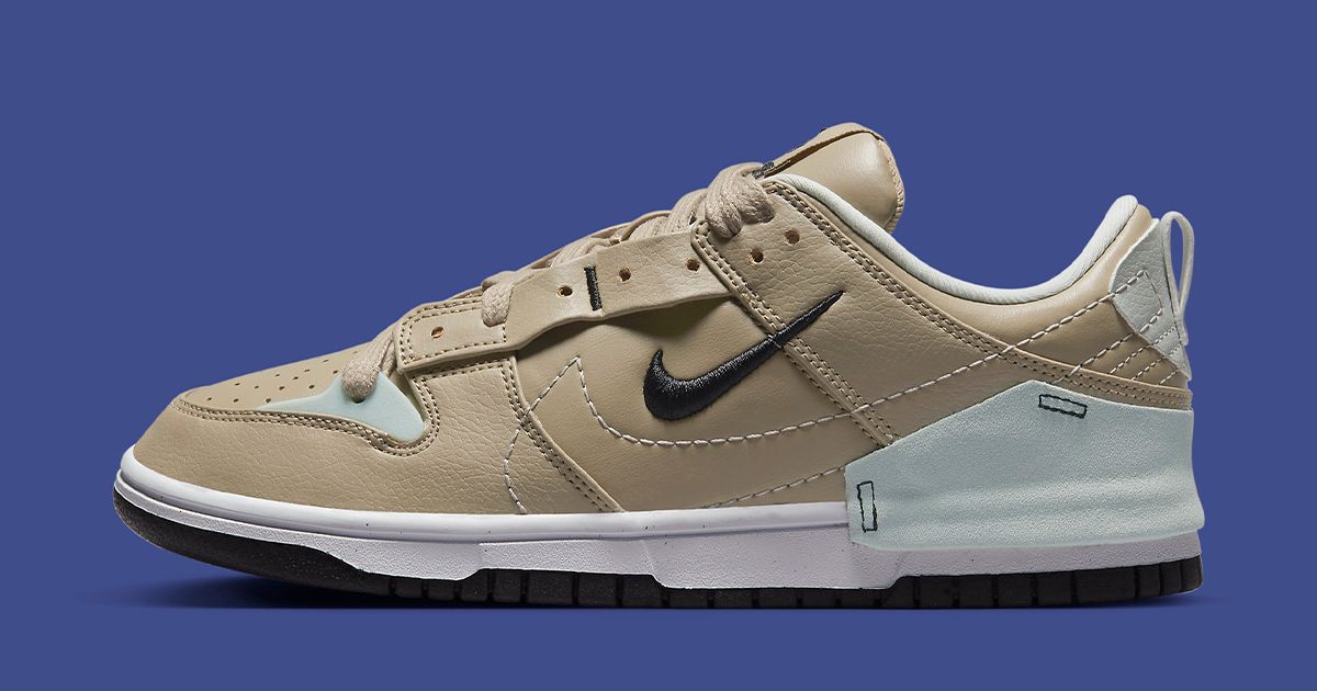 The Nike Dunk Low Disrupt 2 Surfaces in Tan, Black and White | House of ...