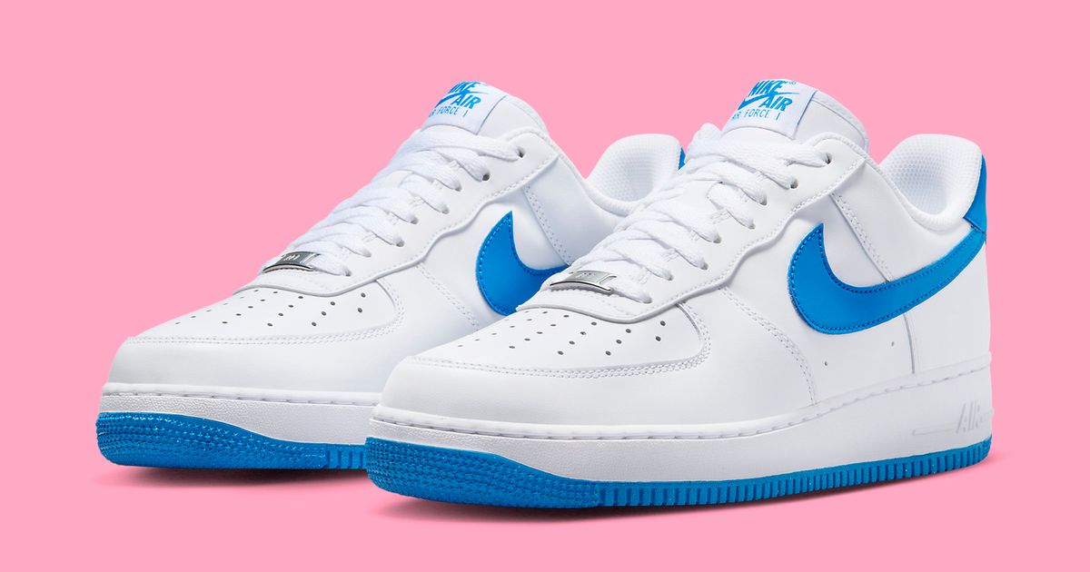 Restock // Nike Air Force 1 "White/Photo Blue" | House of Heat°