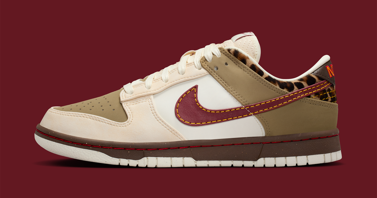 Available Now: Women's Nike Dunk Low "Khaki Leopard" | House of Heat°