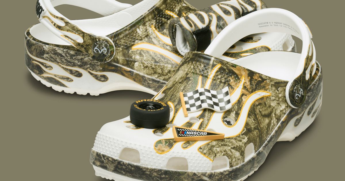 NASCAR, Realtree, and Crocs Rev Up a Three-Way Collaboration | House of ...