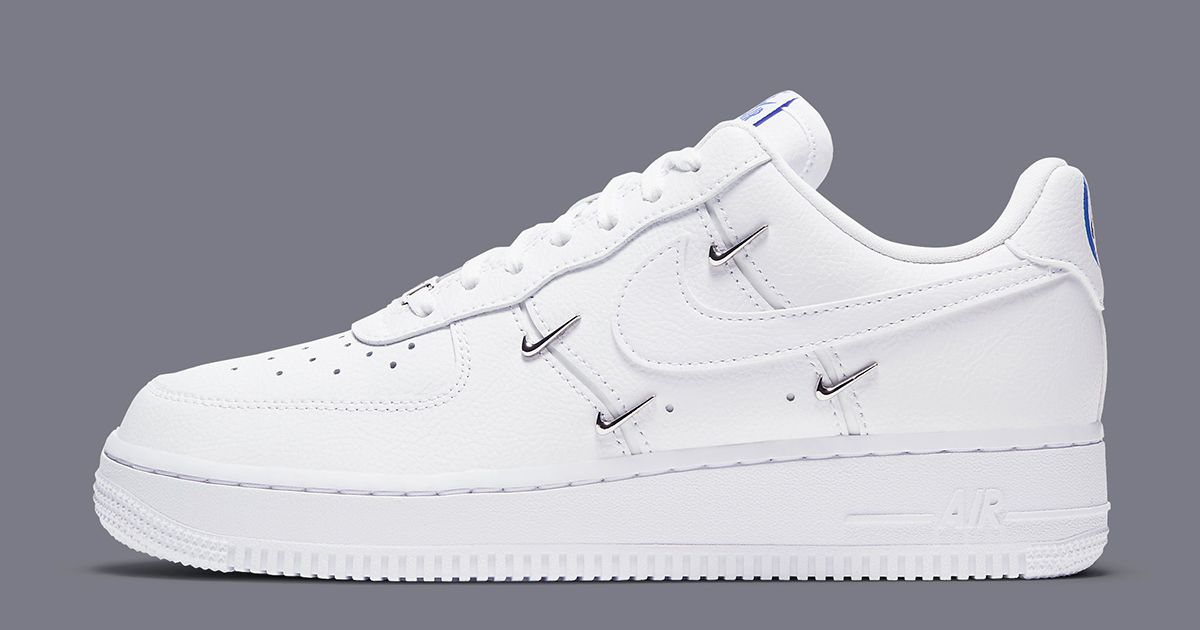 New Nike Air Force 1 LX Adds Mini Metallic Swooshes to the Mid-Panel ...