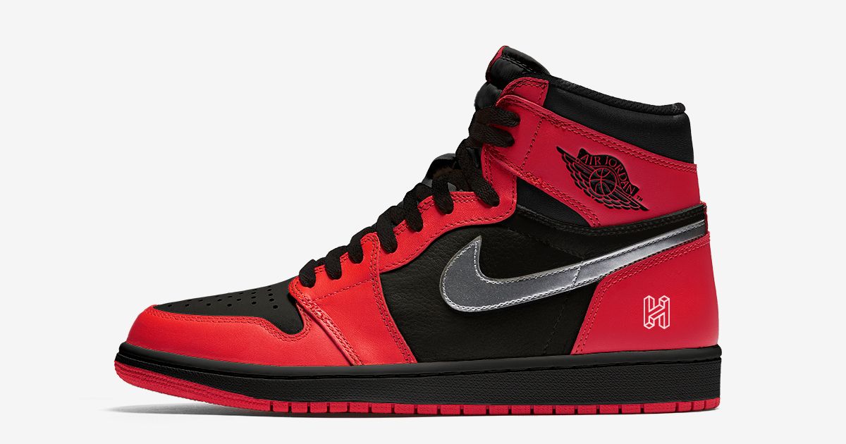 A Black, Red and Metallic Silver Air Jordan 1 to Release in 2020 ...