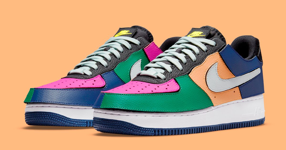 Just Dropped // Nike AF 1/1 “Black Multi-Color” | House of Heat°