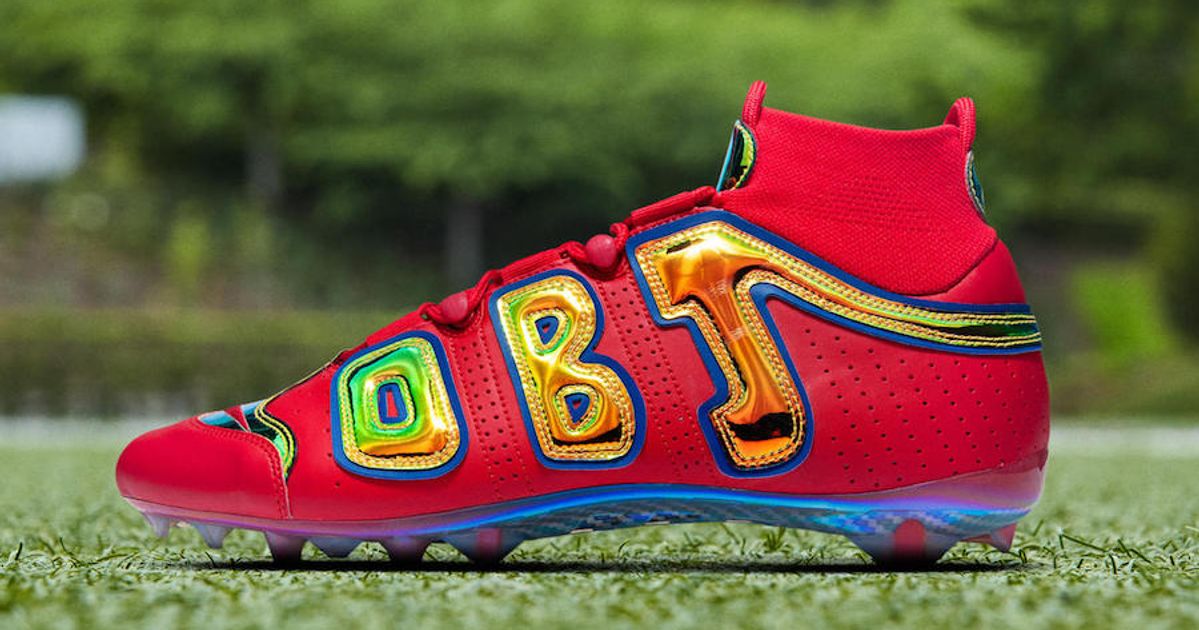 OBJ Rocked These Wild Cleats in Last Night’s Pre-Game | House of Heat°