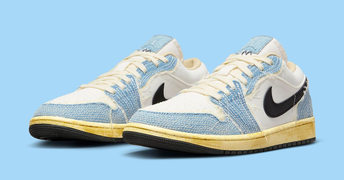 The Air Jordan 1 Low "Sashiko" Showcases Time-Honored Japanese Artistry ...