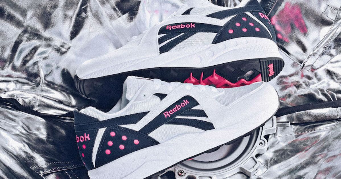 Available Now // Reebok Pyro OG Pink and Navy | House of Heat°