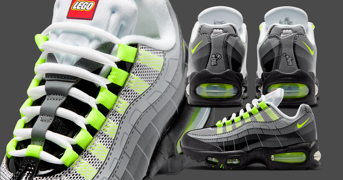 The Kids' LEGO® x Nike Air Max 95 Collection Lands on March 28 | House ...