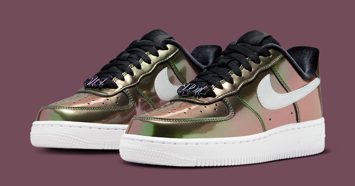 The Next Nike Air Force 1 Low "Just Do It" Arrives in Iridescent ...