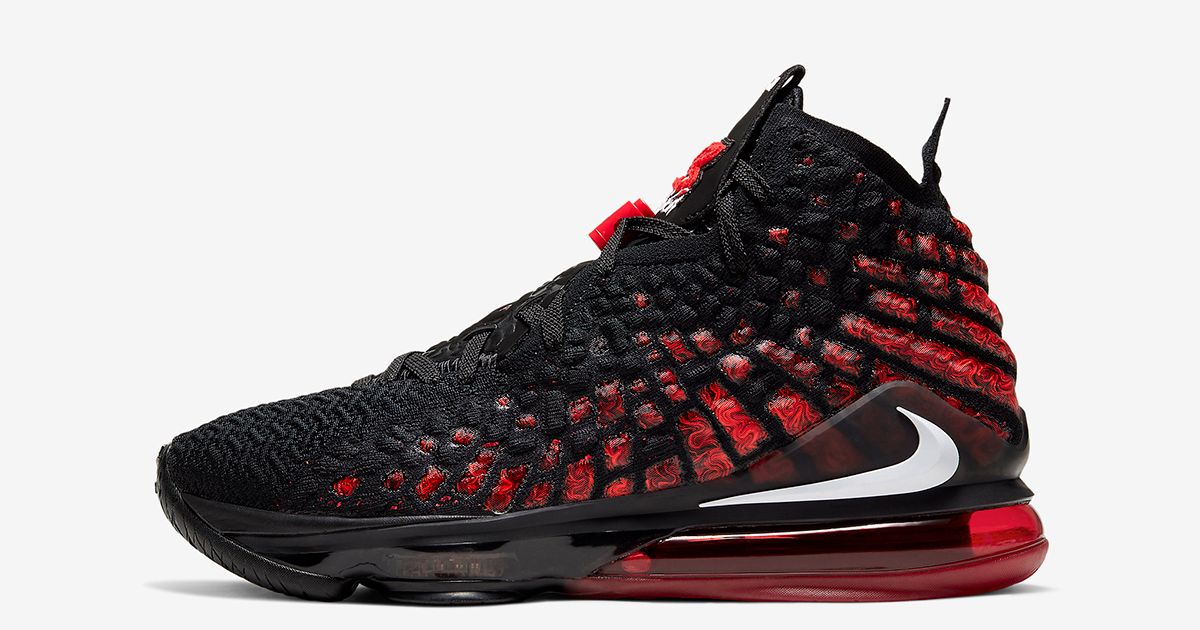Nike LeBron 17 “Infrared” Inspired by OG Air Jordan 6 Releases This ...