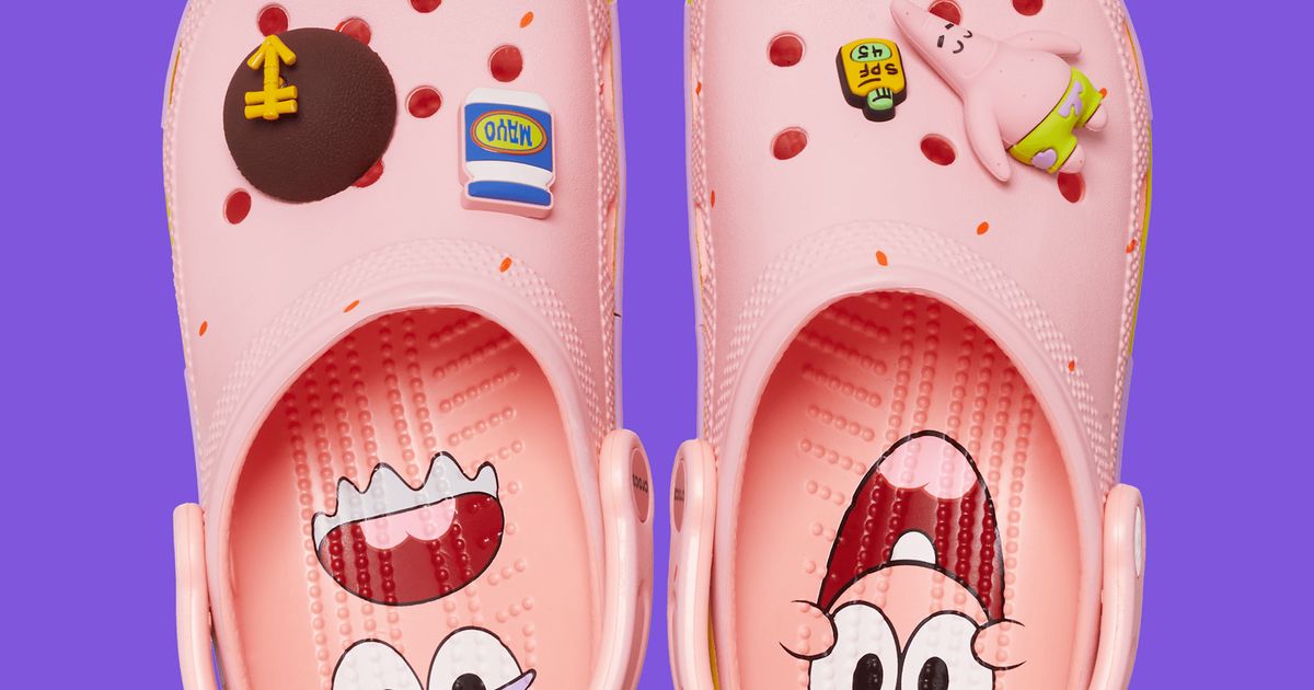SpongeBob's Patrick Star Gets His Own Crocs Classic Clog | House of Heat°