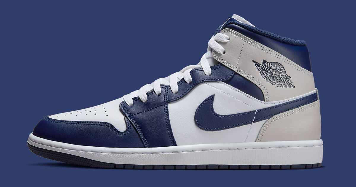 A Georgetown Hoyas-Friendly Makeover Lands on the Air Jordan 1 Mid ...