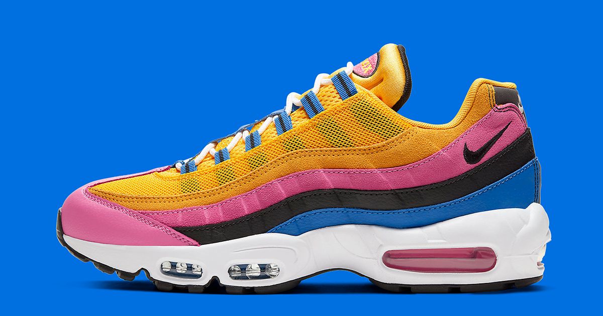 The Nike Air Max 95 Comes Up in Colorful Suede | House of Heat°