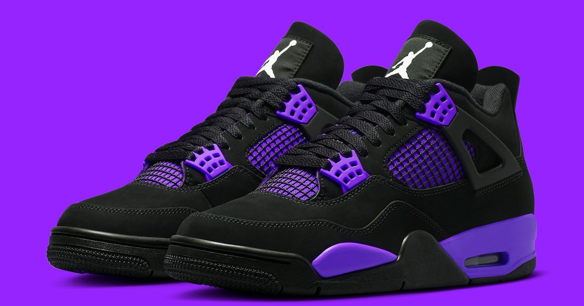 Concept Lab // Air Jordan 4 "Purple Thunder" | House of Heat°
