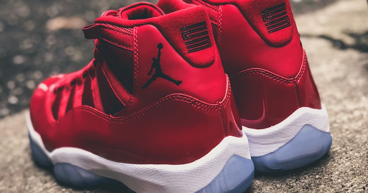 The Red Jordan 11’s drop tomorrow | House of Heat°