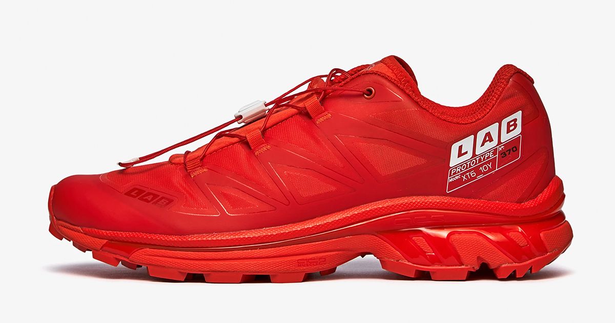 The “10th Anniversary” Salomon XT-6 Features a Striking Red Set-Up ...