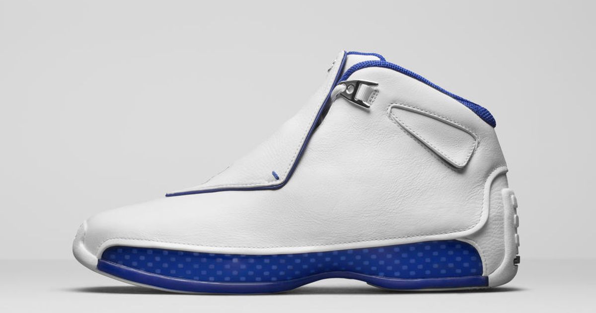 Official images : Air Jordan 18 “Sport Royal” | House of Heat°