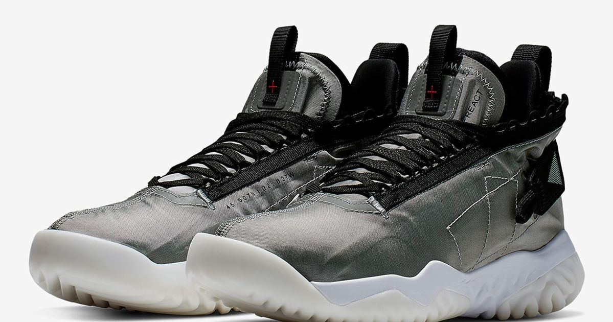 Official Images of the “Metallic Silver” Jordan Proto React | House of ...