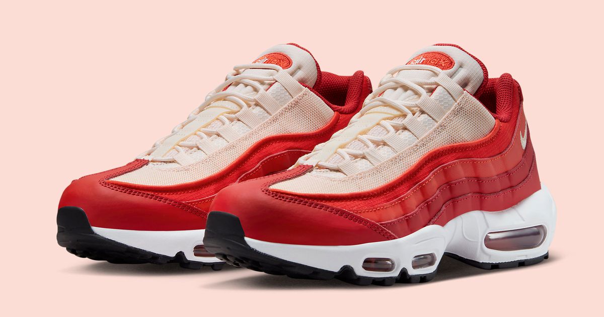 Red and Beige Render this New Air Max 95 | House of Heat°