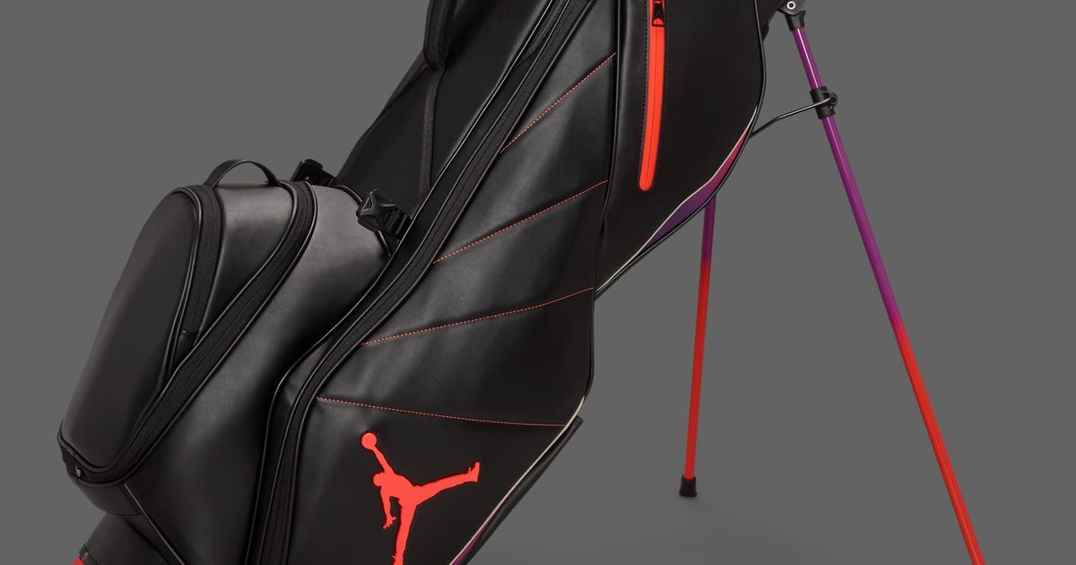 Official Images // Jordan Fade Away Luxe 6-way Golf Bag "Raptors ...