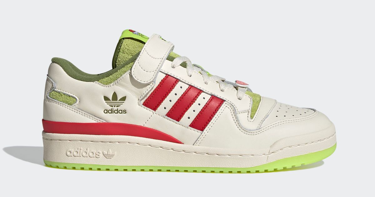 The Grinch x Adidas Forum Low Collection is Available Now | House of Heat°