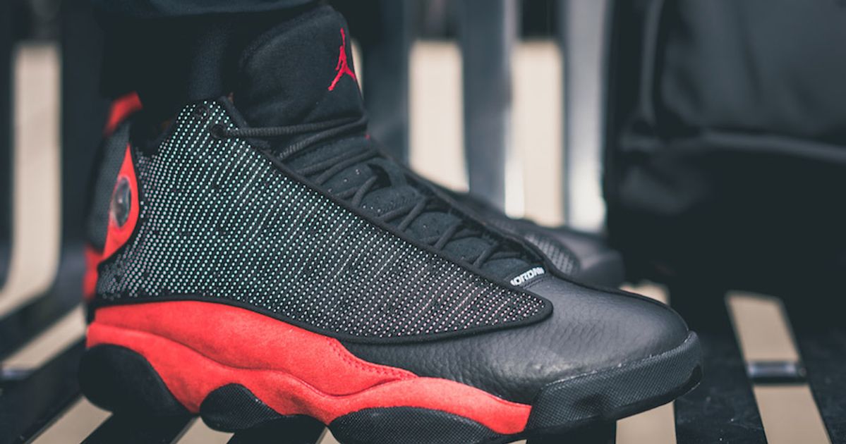 An on-foot look at the Air Jordan 13 “Bred” | House of Heat°