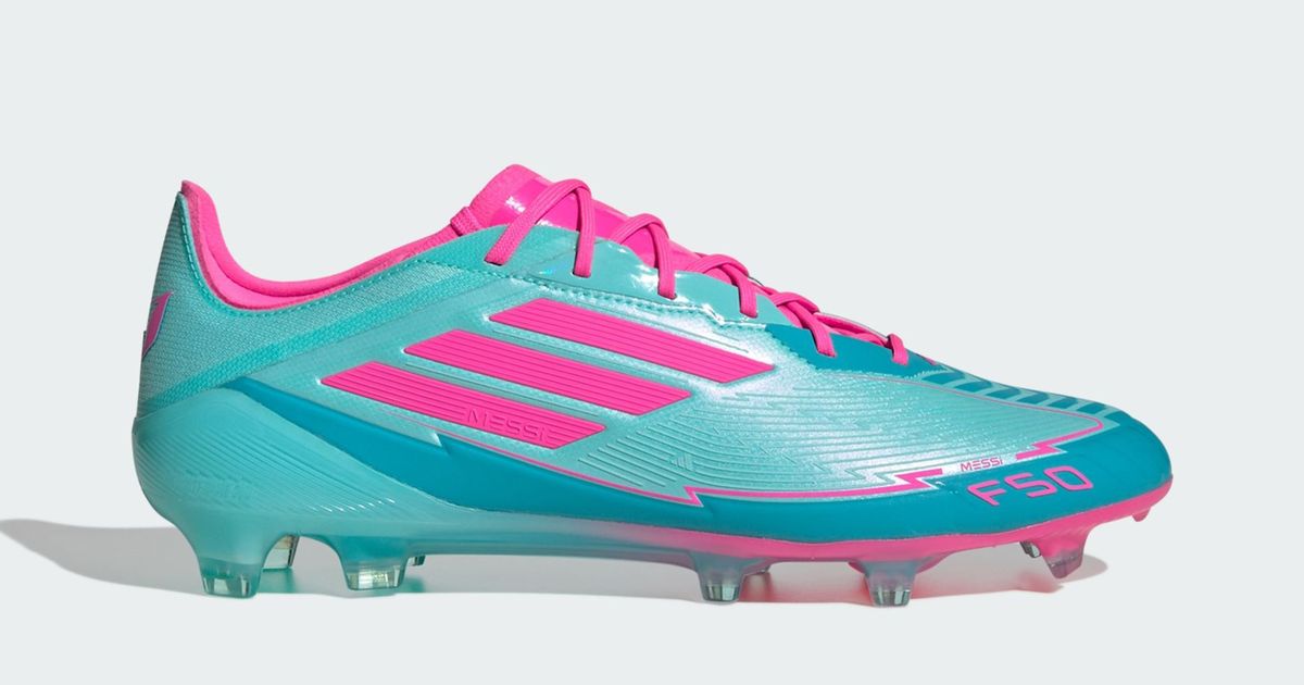 Lionel Messi's Next Adidas F50 Elite FG Draws from Miami's Flashiness ...