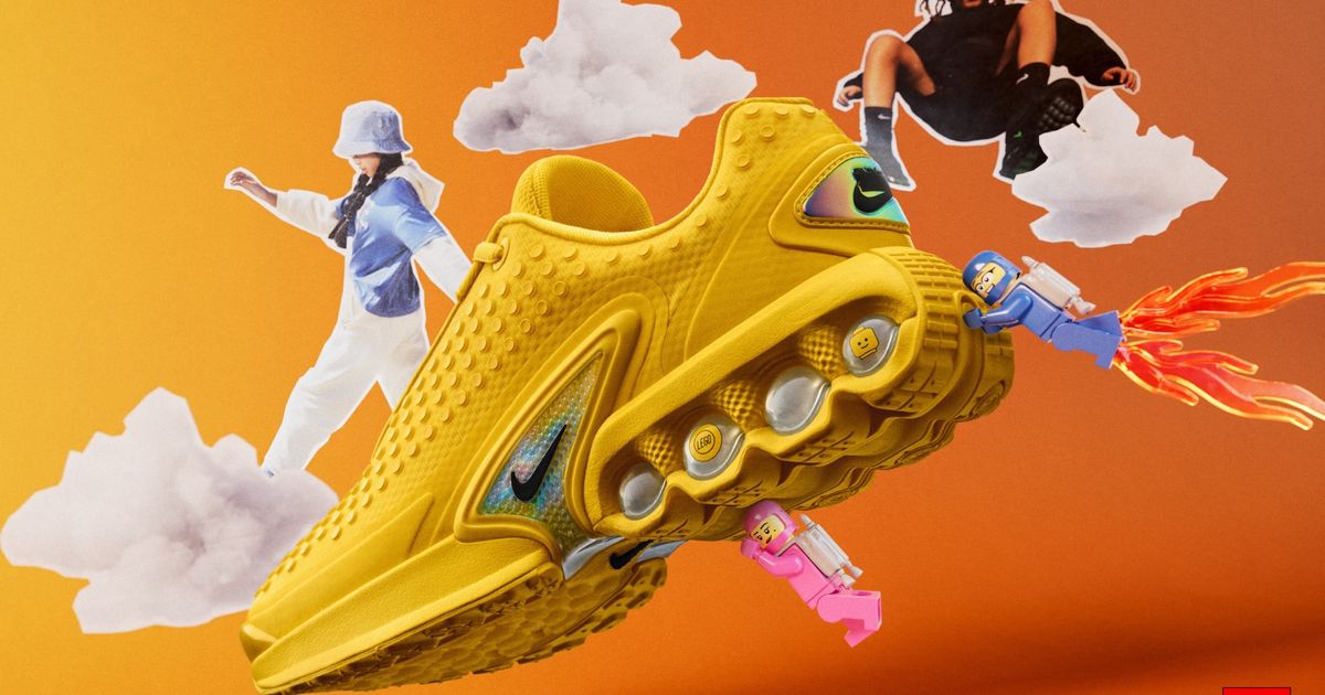 The Debut LEGO® x Nike Collection Includes Block Sets, Air Maxes, and ...
