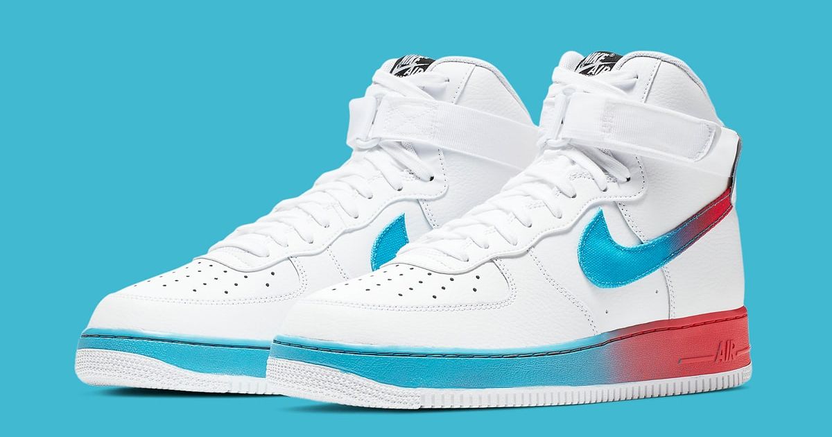 Available Now // Gradient-Laden Air Force 1 Highs | House of Heat°